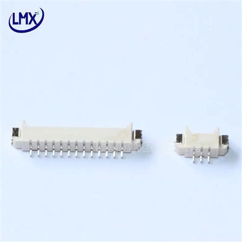 2pin 50pcs Lot Connector 1 25mm Interval Horizontal Smd Pins Socket