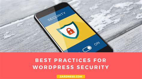 Best Practices For Wordpress Security Zardness Seo Company In Las Vegas