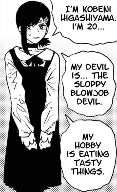 Kobeni Outfit Drawing Rchainsawfolk