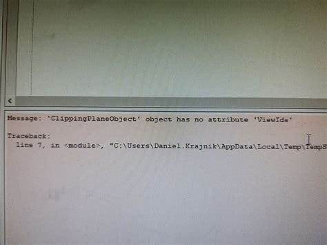How To Replicate Enableclippingplane Command In A Script Scripting