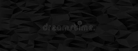 Abstract Geometric Pattern With Dark Triangular Shapes For Modern Design Stock Vector