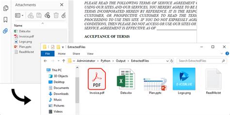 Python Extract Attachments From A Pdf Document
