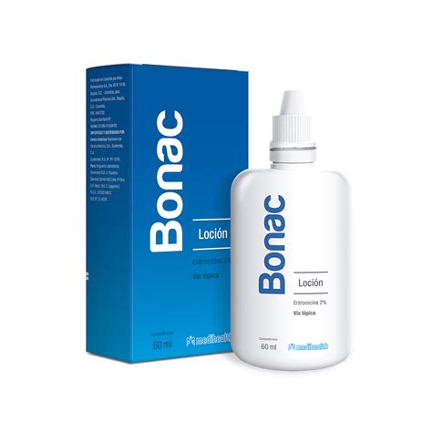 Bonac Locion Eritromicina 2 X60ml