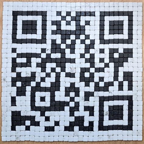 Qr Code Mosaic Sign How To Mosaic Blog