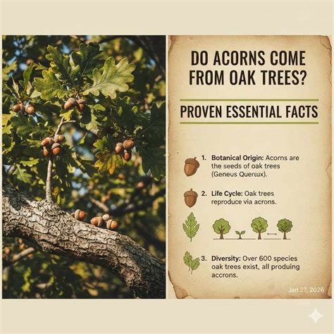 Do Acorns Come From Oak Trees Proven Essential Facts