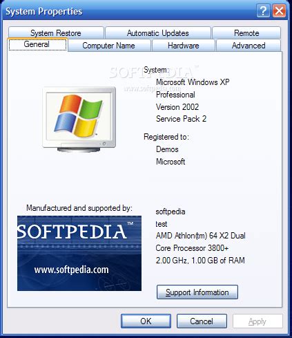 My System Properties Download Softpedia