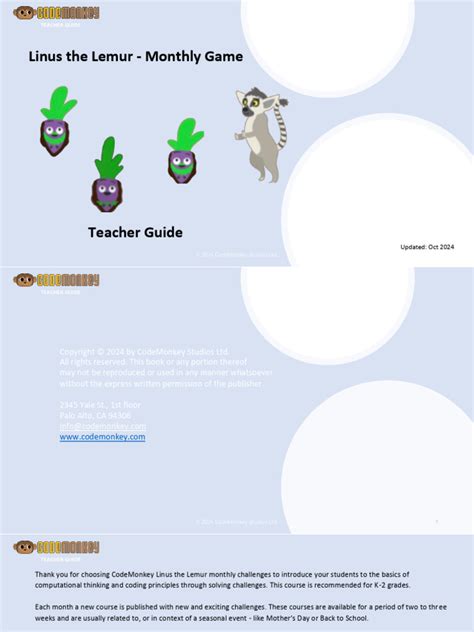 Linus Teacher Guide Pdf Computer Programming Computing