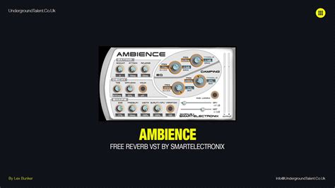 Ambience Vst By Smartelectronix Free Reverb Vst