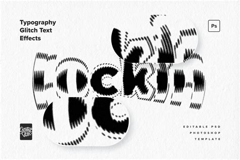Creative Veila Typography Glitch Text Effects
