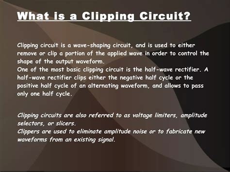 Clipper And Clampers ODP