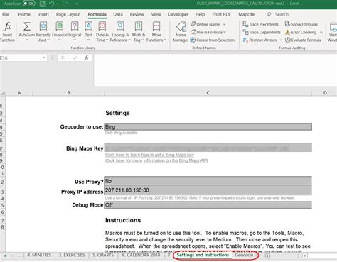 The Costless Way To Geocoding Addresses In Excel Bing Maps