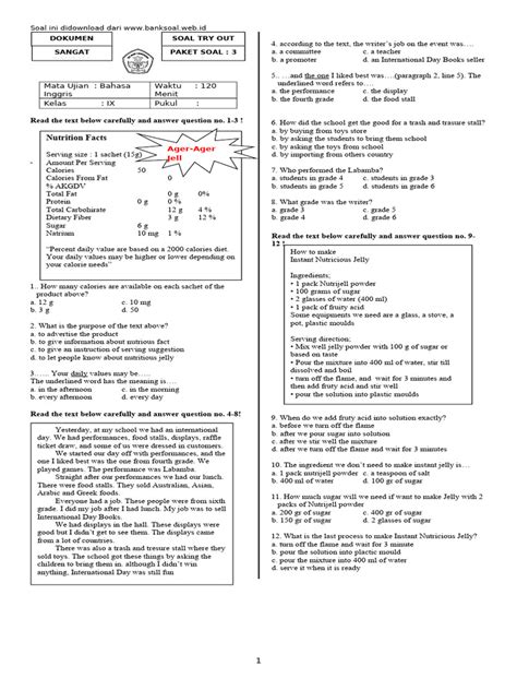 4 5 Inggris Smp Pdf Penguin Decomposition