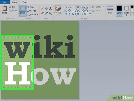 How To Resize An Image In Microsoft Paint With Pictures