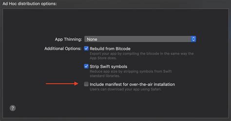 Xcode Prefill Distribution Manifest Information During Ios App Signing Stack Overflow