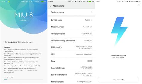 Xiaomi Redmi Note 3 MIUI 9 2 Update Starts Rolling Out Update Now Available For All