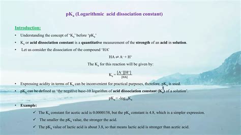 Pka And Log P Determination Pptx