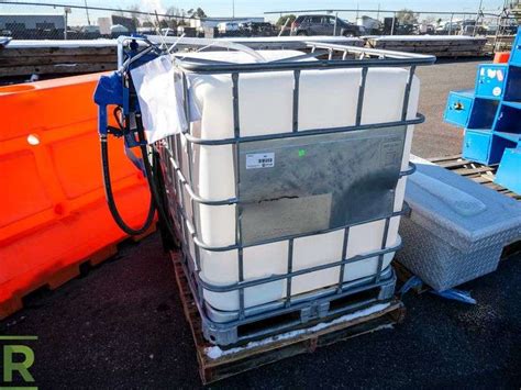 Blue Def Electric Operated Tote Pump 275 Gallon Tote Roller Auctions