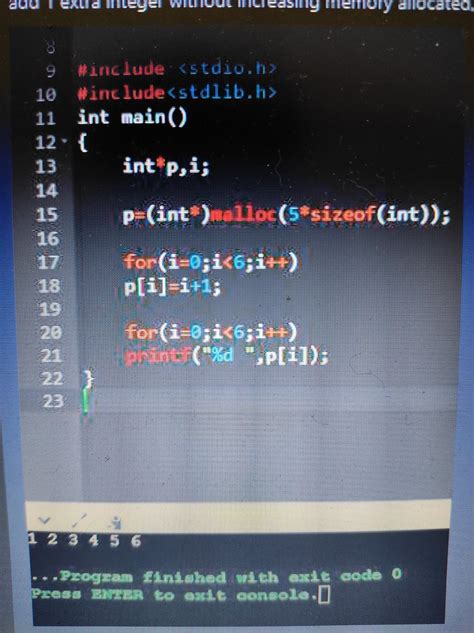 I Am Learning Dynamic Memory Allocation In The Code Below Ive