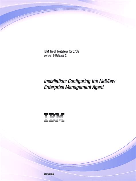 Fillable Online Ibm Tivoli Netview For Zos Installation Getting