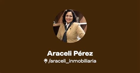 Araceli Pérez Instagram Facebook Linktree