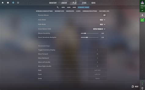 Best CS Sensitivity