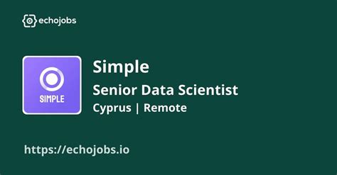 Simple Is Hiring Senior Data Scientist Cyprus Remote Machine Learning Python Sql Git Docker
