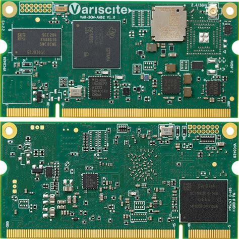 Var Som Am62 System On Module Features Ti Am625x Cortex A53m4 Soc