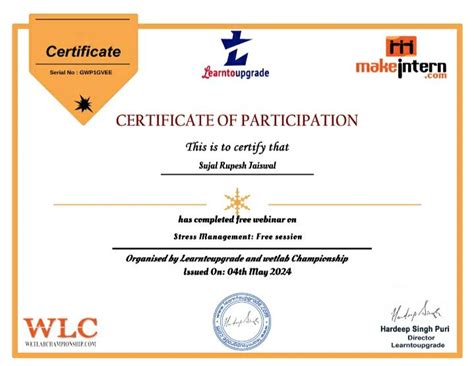 Sujal Jaiswal On Linkedin Learntoupgradeandwetlabchampionship Learningexperience