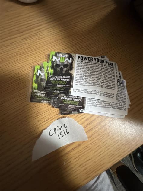 H Jack Links Mw2 Codes Verified Seller W Message Me For Details