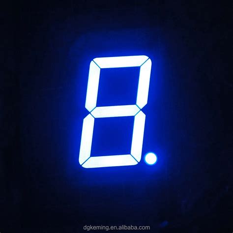 China Producer 90mm Single Digit 3 Inch 7 Segment Fnd Indicator Big 7 Segment Led Display Rgb