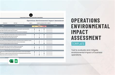 Editable Operation Templates In Excel To Download