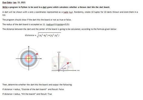 Solved Due Date Jan 15 2021 Write A Program In Python To