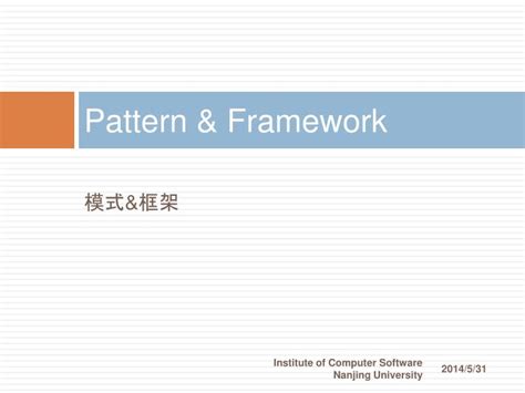 Ppt Pattern And Framework Powerpoint Presentation Free Download Id