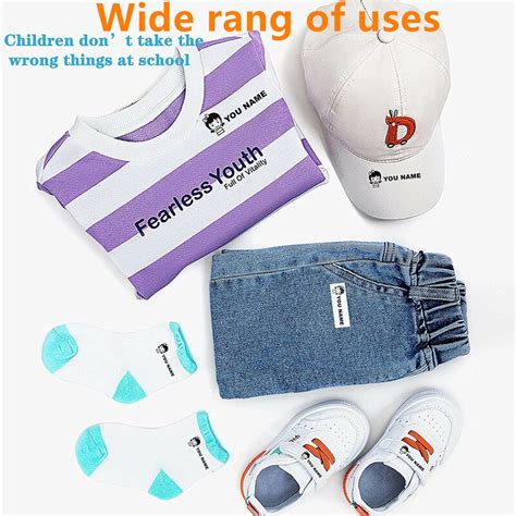 맞춤형 아기 이름 스탬프 Diy 어린이 이름 인감 학생 의류 장 퇴색하기 쉽지 않음 보안 이름 스탬프 귀여운 괴물 예술 및 공예 Diy 장난감