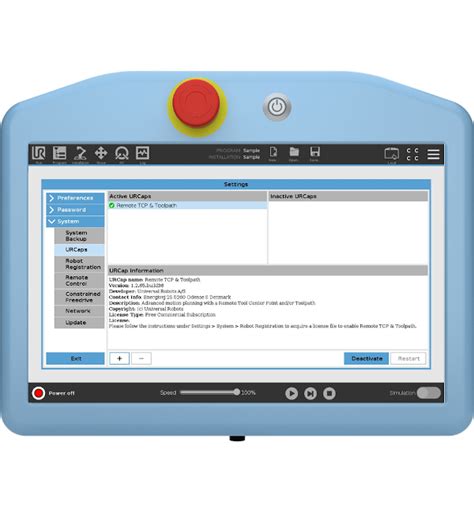 ur remote tcp and toolpath urcap from universal robots
