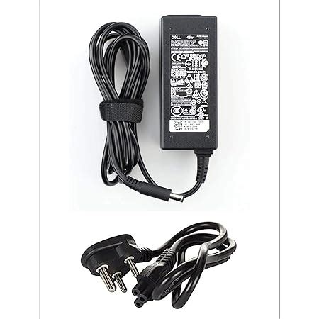 Dell Original W V Laptop Charger Adapter With Mm Pin For Inspiron