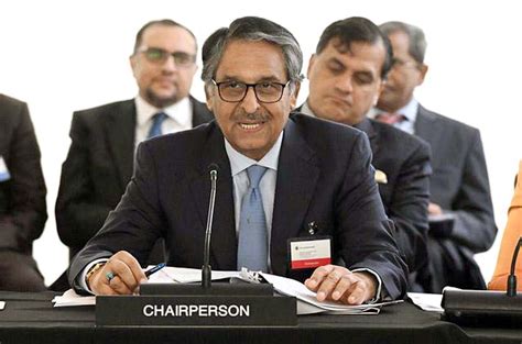 foreign minister jalil abbas jilani taking the lead as chair at the