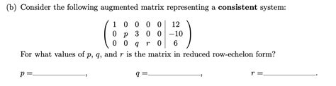 Solved The Correct Answer Is P1 Q 0 R1 ﻿but Could You
