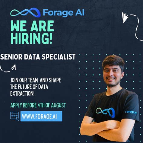 Were Hiring Forage Ais Data Specialists Act As Digital Gatekeepers And Play A Key Role In