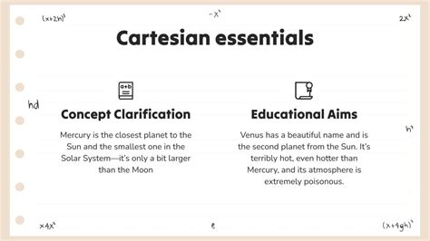 Cartesian Plane Presentation
