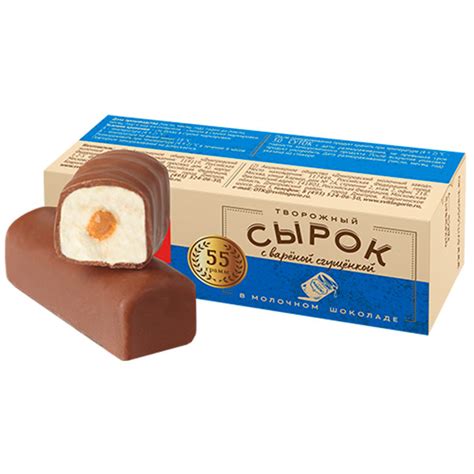 Сырок творожный Свитлогорье глазированный с варёной сгущёнкой в ...