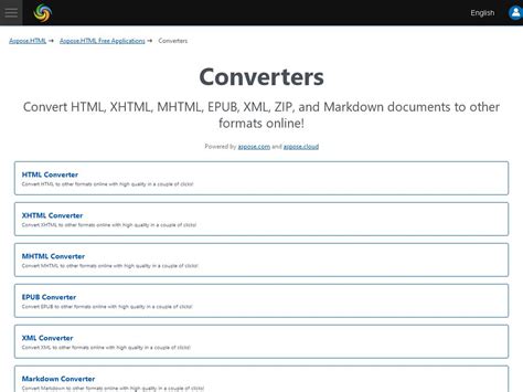 Aspose Converters Alternatives And Similar Sites Apps Alternativeto