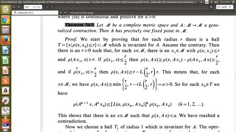 Functional Analysis Generalized Fixed Point Theorem Mathematics Stack Exchange