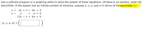 Solved Use A Software Program Or A Graphing Utility To Solve Chegg