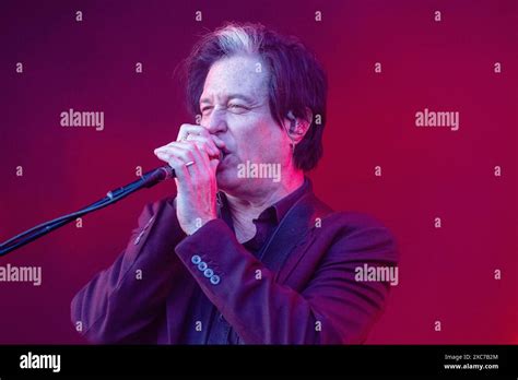 Adenau Germany 7 June 2024 Troy Van Leeuwen From Queens Of The Stone Age Plays At Rock Am
