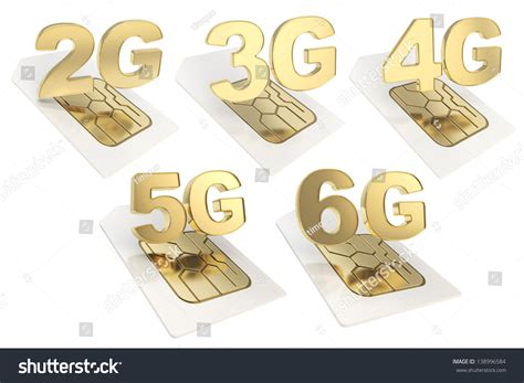 2g 3g 4g 5g 6g Circuit 库存插图 138996584 Shutterstock