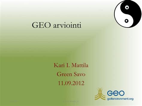 Geo Verification Presentation 20120911 Ppt
