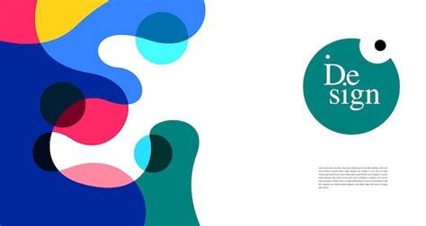 Premium Vector Colorful Abstract Banner Template With Dummy Text For Web Design Landing Page