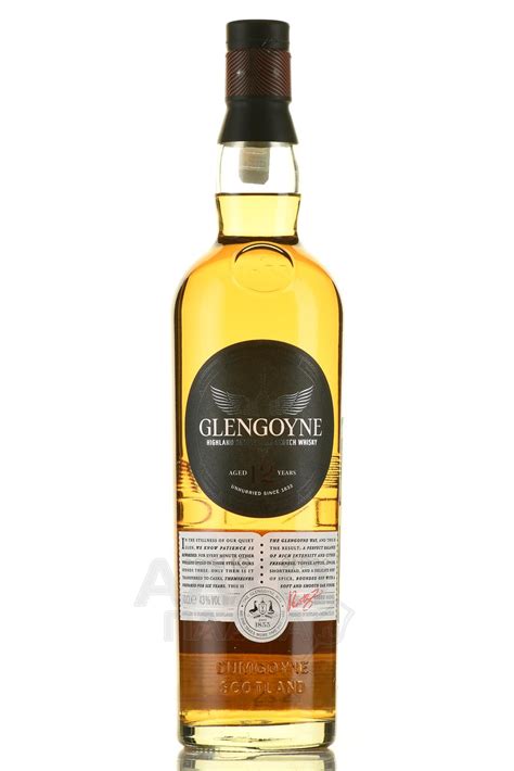 Glengoyne 12 years old - купить виски Гленгойн 12 лет 0.7 л в тубе - цена