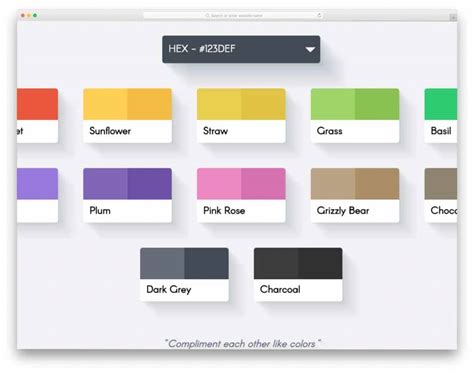 Flamboyant Color Palette CSS Designs For Pros And Casual Users